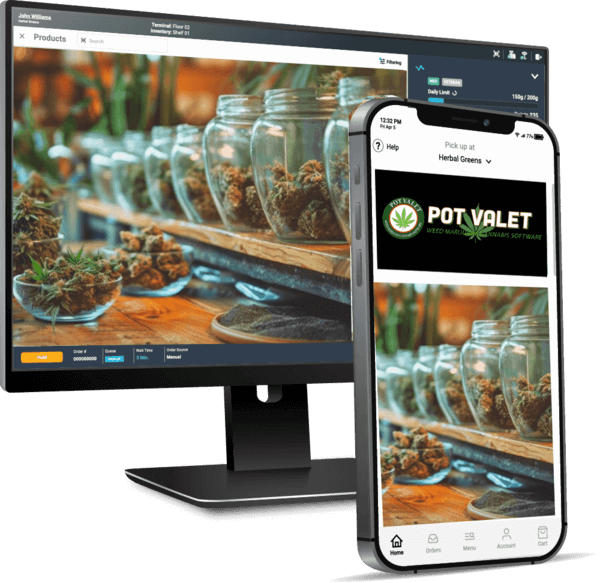 Best Cannabis Dispensary POS System | Pot Valet POS System
